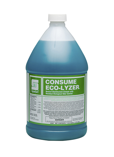 Spartan 329704 Consume Ecolyzer Bio Disinfectant Cleaner Deodorizer Gal ...