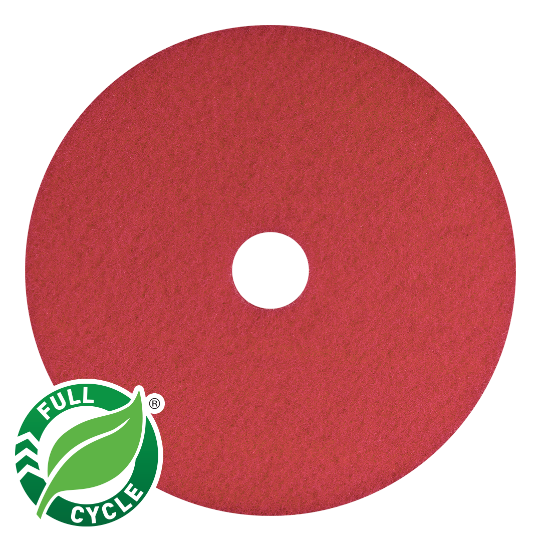 Americo 15″ Red Cleaning & Buffing Pad 5/cs – P R E S I D I O